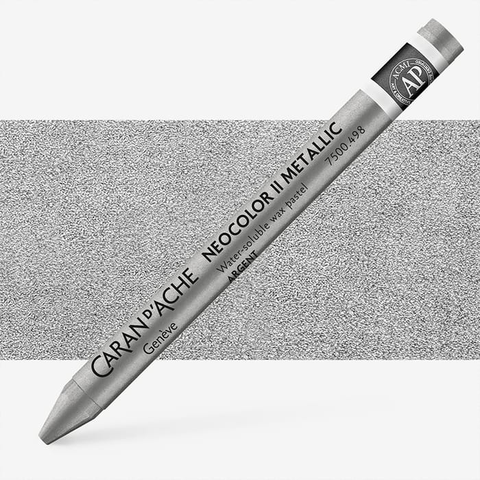silver crayon