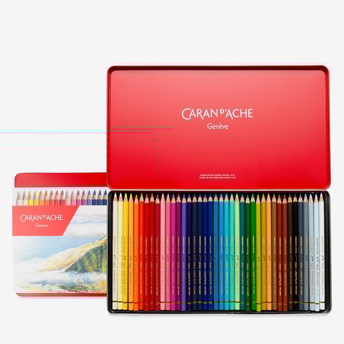 Caran D'Ache : Pablo Colored Pencil : Set Of 40 | Jackson's Art