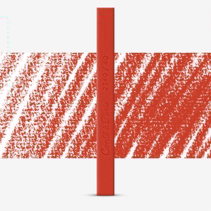 Conte : Carres : Colour Crayon : Red Lead 40 | Jackson's Art