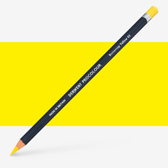 Derwent : Procolor : Color Pencil : Buttercup Yellow 03 | Jackson's Art