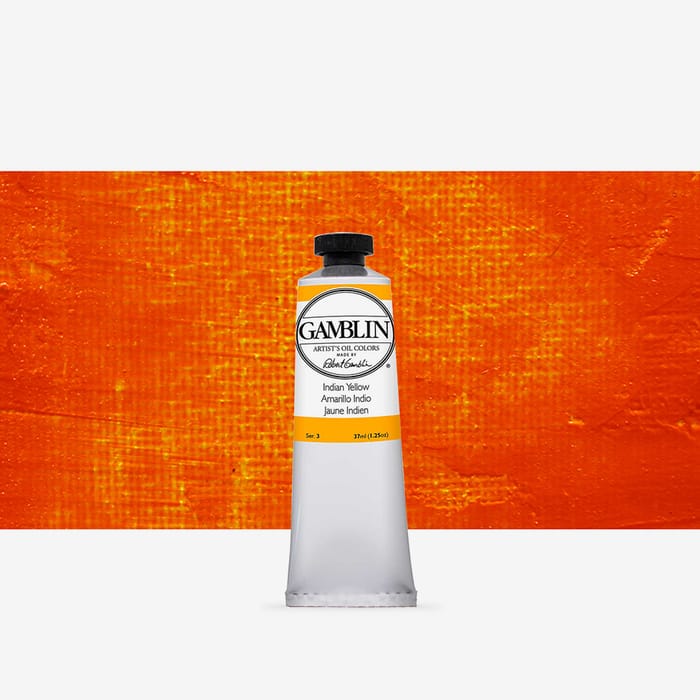 Gamblin : Artist Oil Paint 37ml : Indian Yellow | Jackson's Art