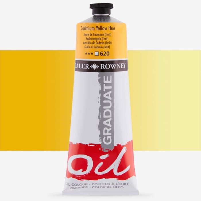 Daler Rowney : Graduate Oil Paint : 200ml : Cadmium Yellow Hue ...