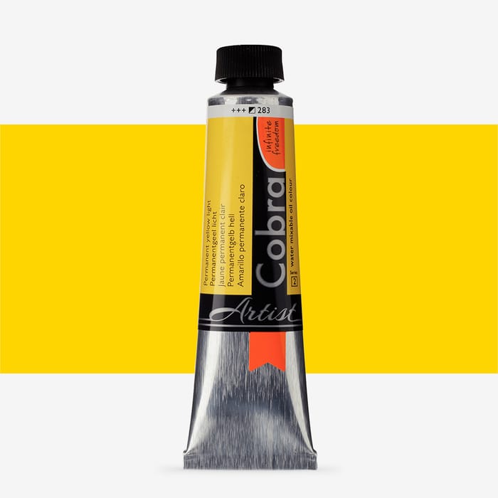 Talens : Cobra Artist Water Mixable Oil Paint : 40ml Permanent Yellow ...