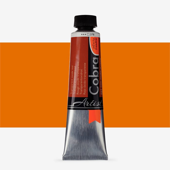 Talens : Cobra Artist Water Mixable Oil Paint : 40ml Transparent Oxide ...