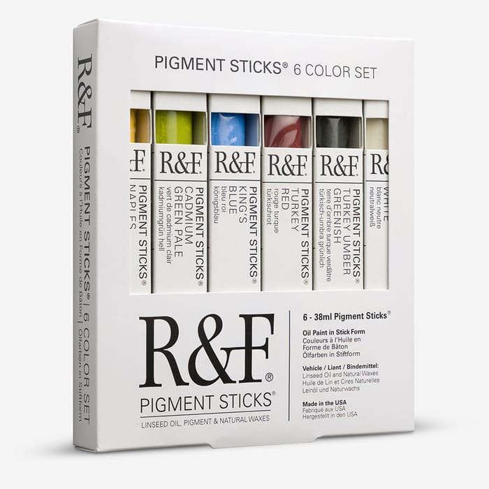 R&F : Pigment Stick Set : 38ml : Introductory Set : 6 Colors | Jackson ...
