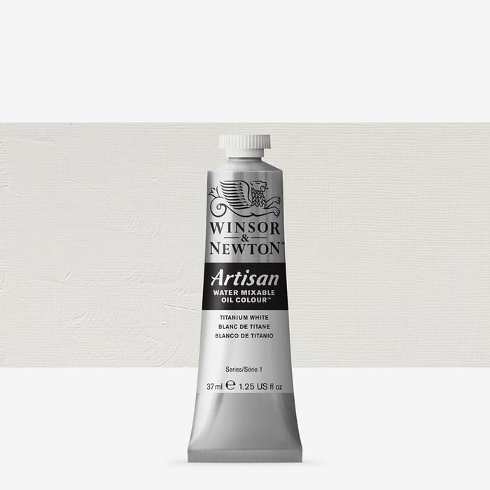 Winsor & Newton : Artisan Water Mixable Oil Paint : 37ml : Titanium ...