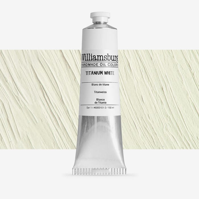 Williamsburg Oil Paint : 150ml Titanium White | Jackson's Art