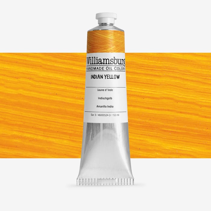 Williamsburg : Oil Paint : 148ml : Indian Yellow | Jackson's Art