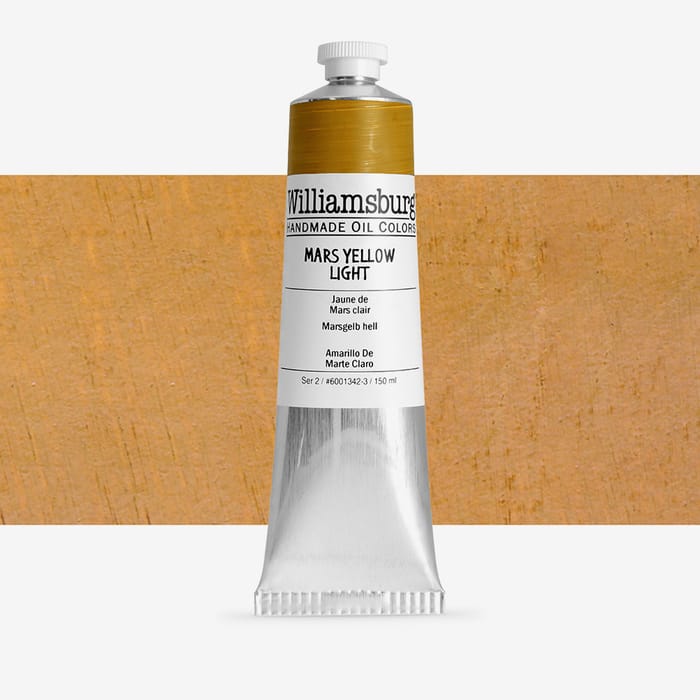 Williamsburg : Oil Paint : 148ml : Mars Yellow Light | Jackson's Art