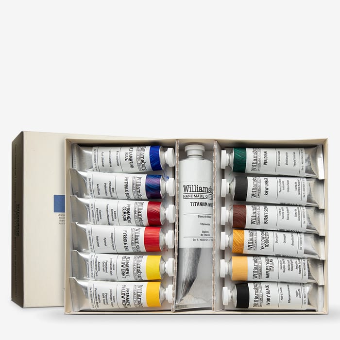 Williamsburg : Oil Paint Basic Set 1 : 37ml : Set of 13 | Jackson's Art