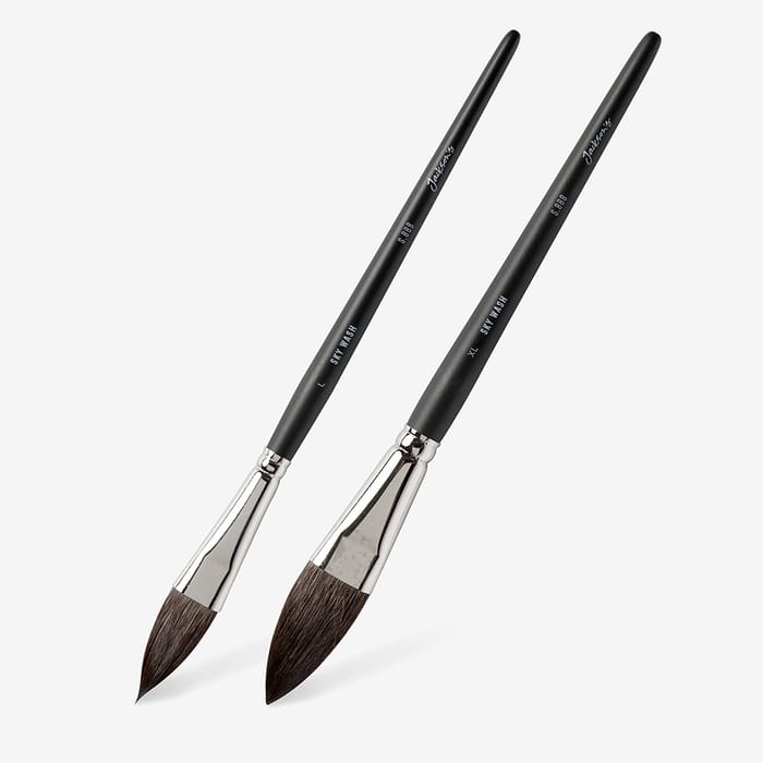 Jackson's Pure Squirrel Brushes - Series 888 Oval Wash | Jackson's Art