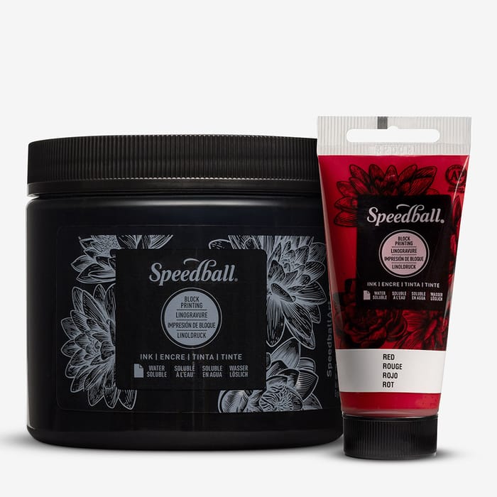 Speedball : Relief Ink : Water-Soluble Relief Ink | Jackson's Art