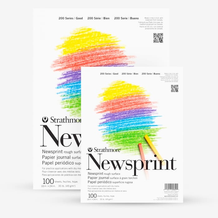 Strathmore 200 Series Newsprint Paper Pad | Jackson's Art