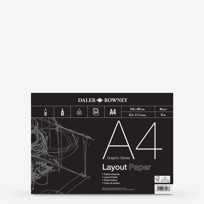 a4 layout pad