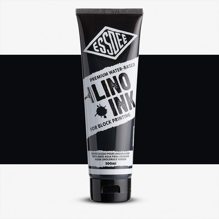 Essdee : Premium Block Printing Ink : 300ml : Black | Jackson's Art