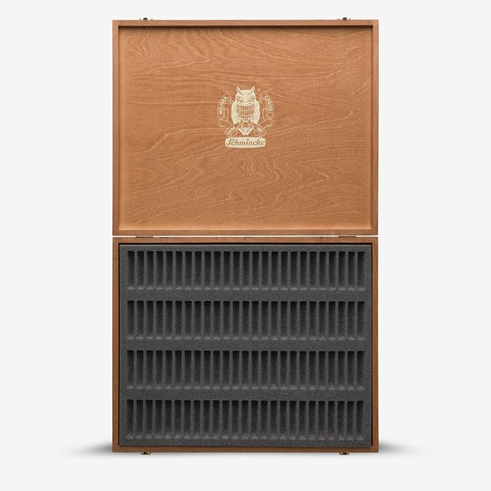 Schmincke Empty Wooden Pastel Box : Holds 100 | Jackson's Art