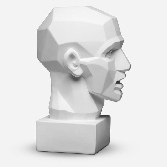 plaster head