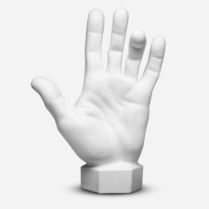 cartoon hand plaster