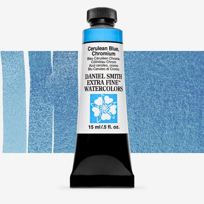 Daniel Smith : Watercolor Paint : 15ml : Cerulean Blue, Chromium ...