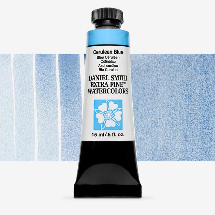 Daniel Smith : Watercolour Paint : 15ml : Cerulean Blue : Series 3 ...