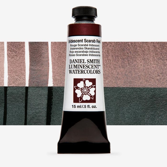 Daniel Smith : Watercolor Paint : 15ml : Iridescent Scarab Red : u ...