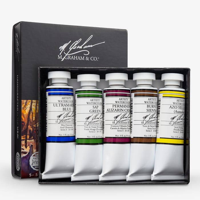 M. Graham : Artists' Watercolor Paint : 15ml : Watercolor (Basic) Set ...