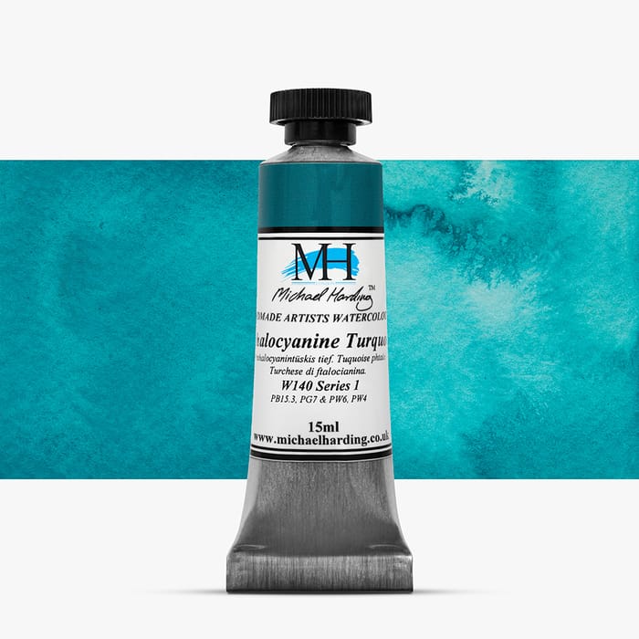 Michael Harding : Artists Watercolour : Phthalocyanine Turquoise : 15ml ...