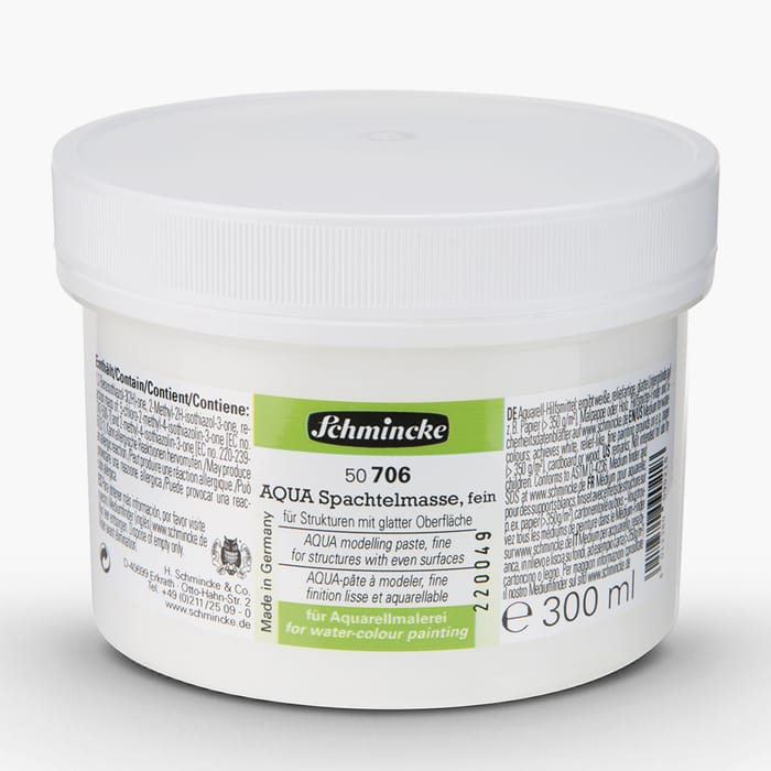 Schmincke Aqua Watercolor Modelling Paste : Fine : 300ml | Jackson's Art