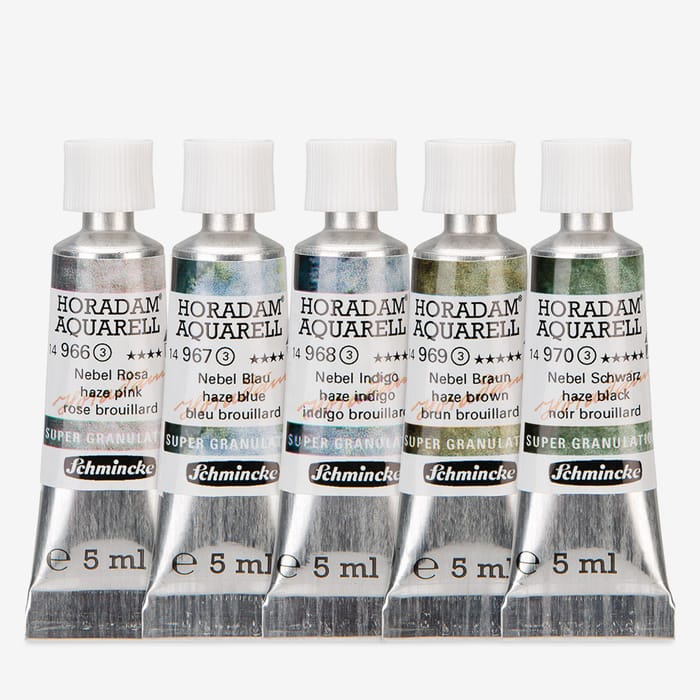 Schmincke : Horadam Watercolour Paint : Supergranulation Set : 5ml : 5 ...
