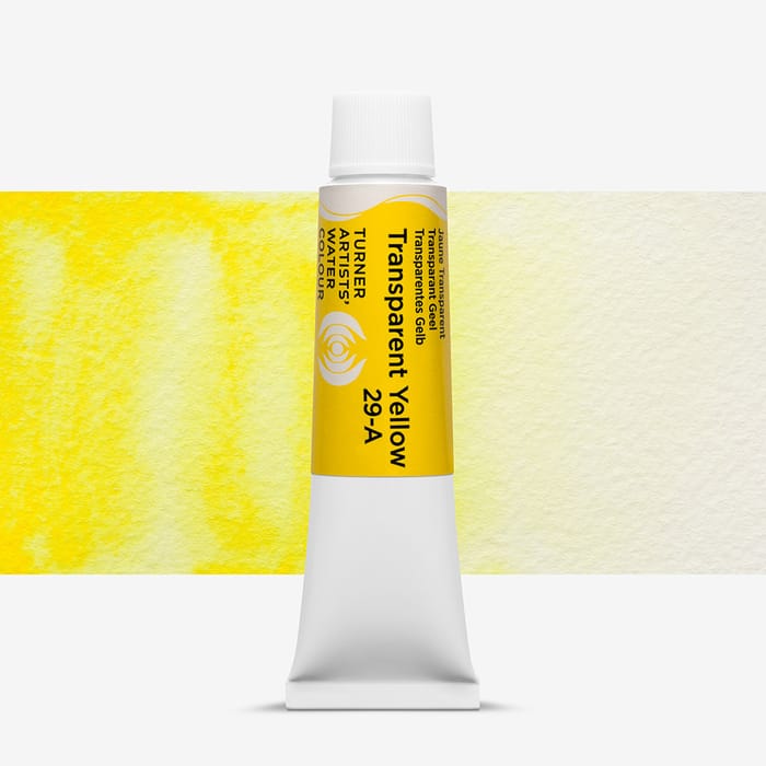 Turner : Artist's Watercolor Paint : 15ml : Transparent Yellow ...
