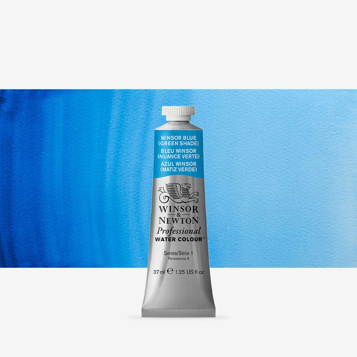 Winsor & Newton : Professional Watercolour Paint : 37ml : Winsor Blue ...
