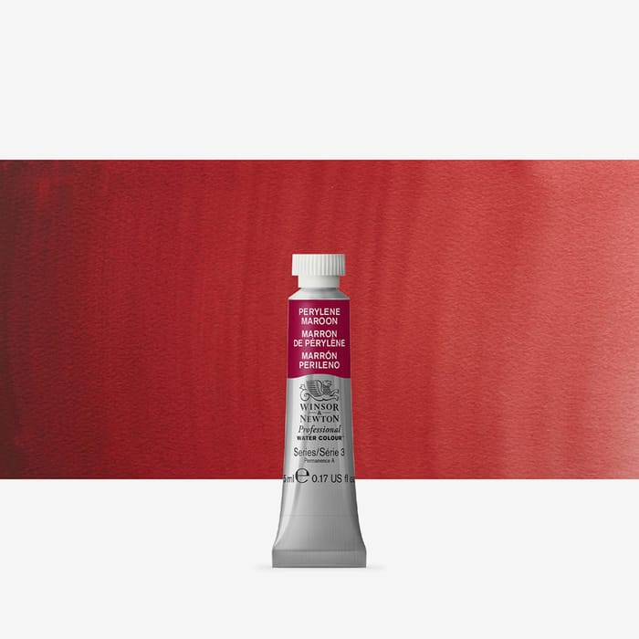 Winsor & Newton : Professional Watercolor Paint : 5ml : Perylene Maroon ...