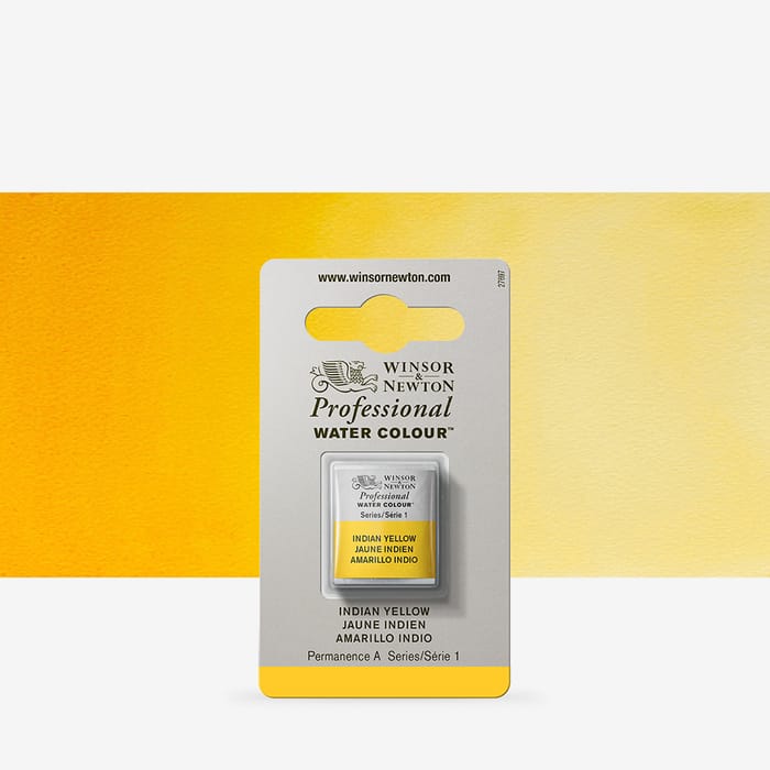 Winsor & Newton : Professional Watercolor Paint : Half Pan :Indian ...