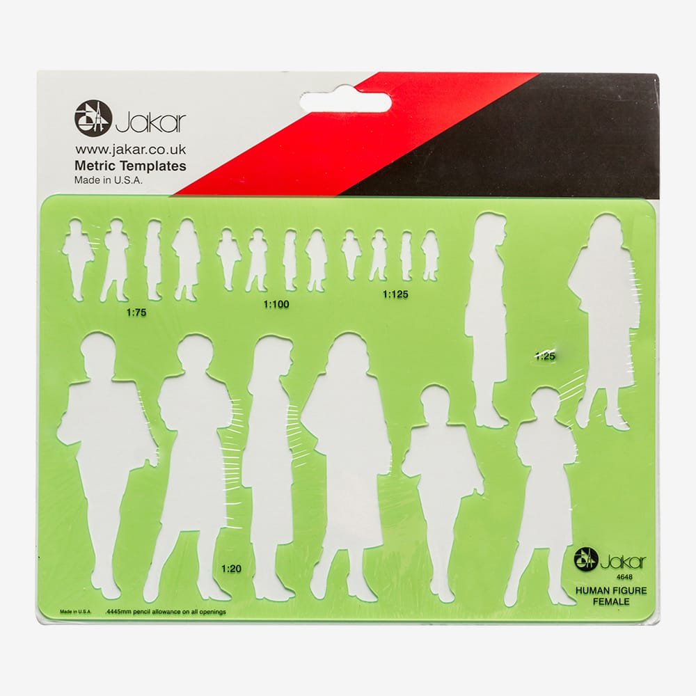 human figure template printable