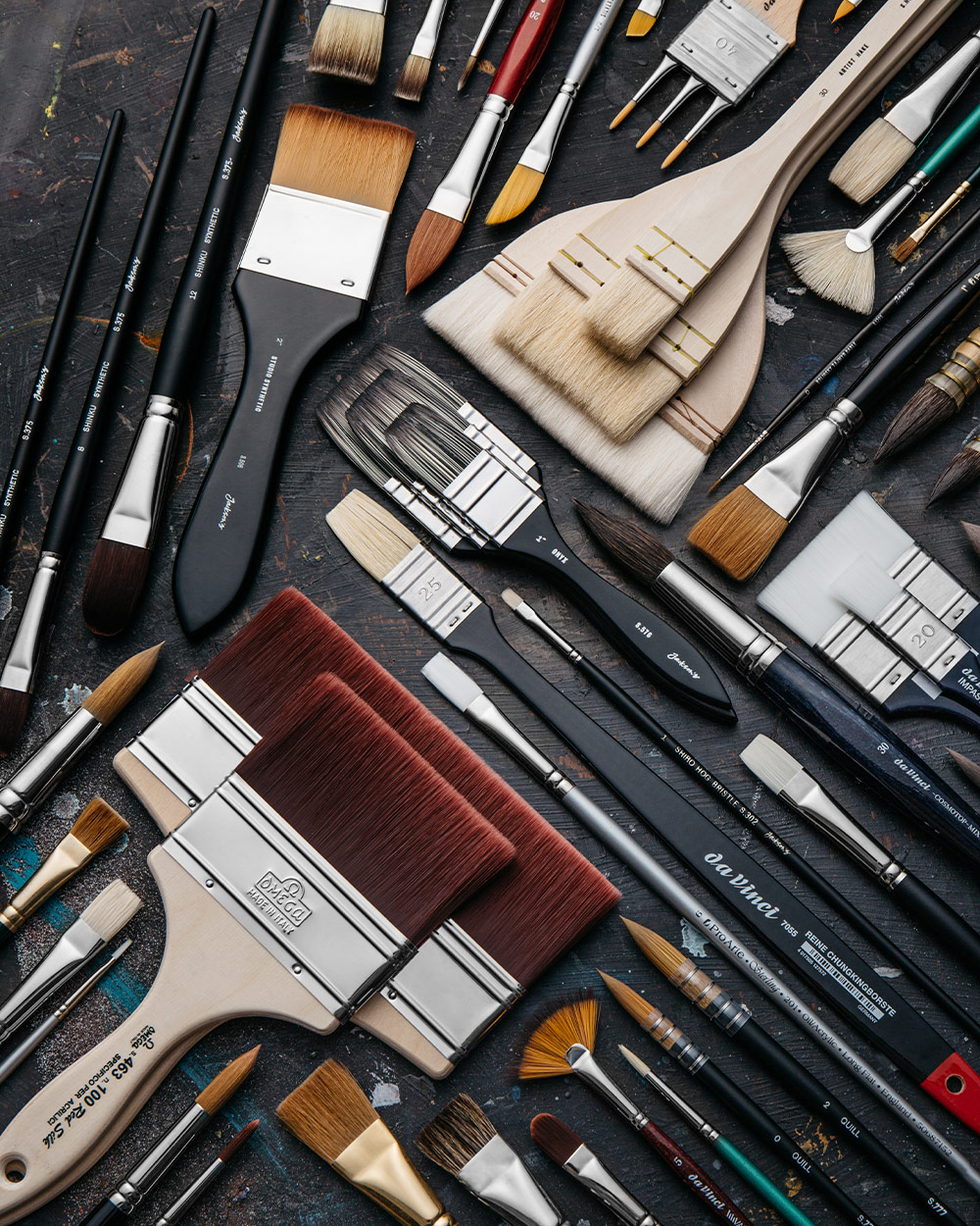 Gava - Artist Brushes for Oil, Acrylic, Ink & More | Brand: Gava ...