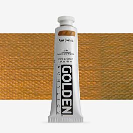 Golden : Heavy Body Acrylic Paint : 60ml : Raw Sienna | Jackson's Art