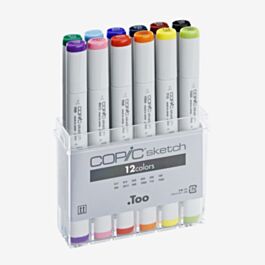 Copic : Sketch : Basic (Classic) Set Of 12 | Jackson's Art