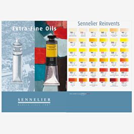 Sennelier Oil Paint : Colour Chart | Jackson's Art