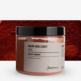 Jackson's : Artist Pigment : Mars Red Light PR101 : 100g (in 200ml Jar ...