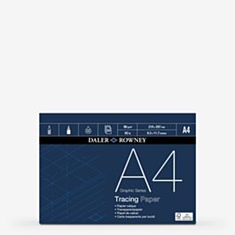 Daler Rowney Tracing Pad : 90gsm : 50 Sheets : A4 | Jackson's Art