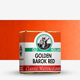 Old Holland : Watercolour Paint : Half Pan : Golden Barok Red | Jackson ...