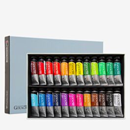 ShinHan : Professional Designers Gouache : 15ml : Set A of 24 | Jackson's Art