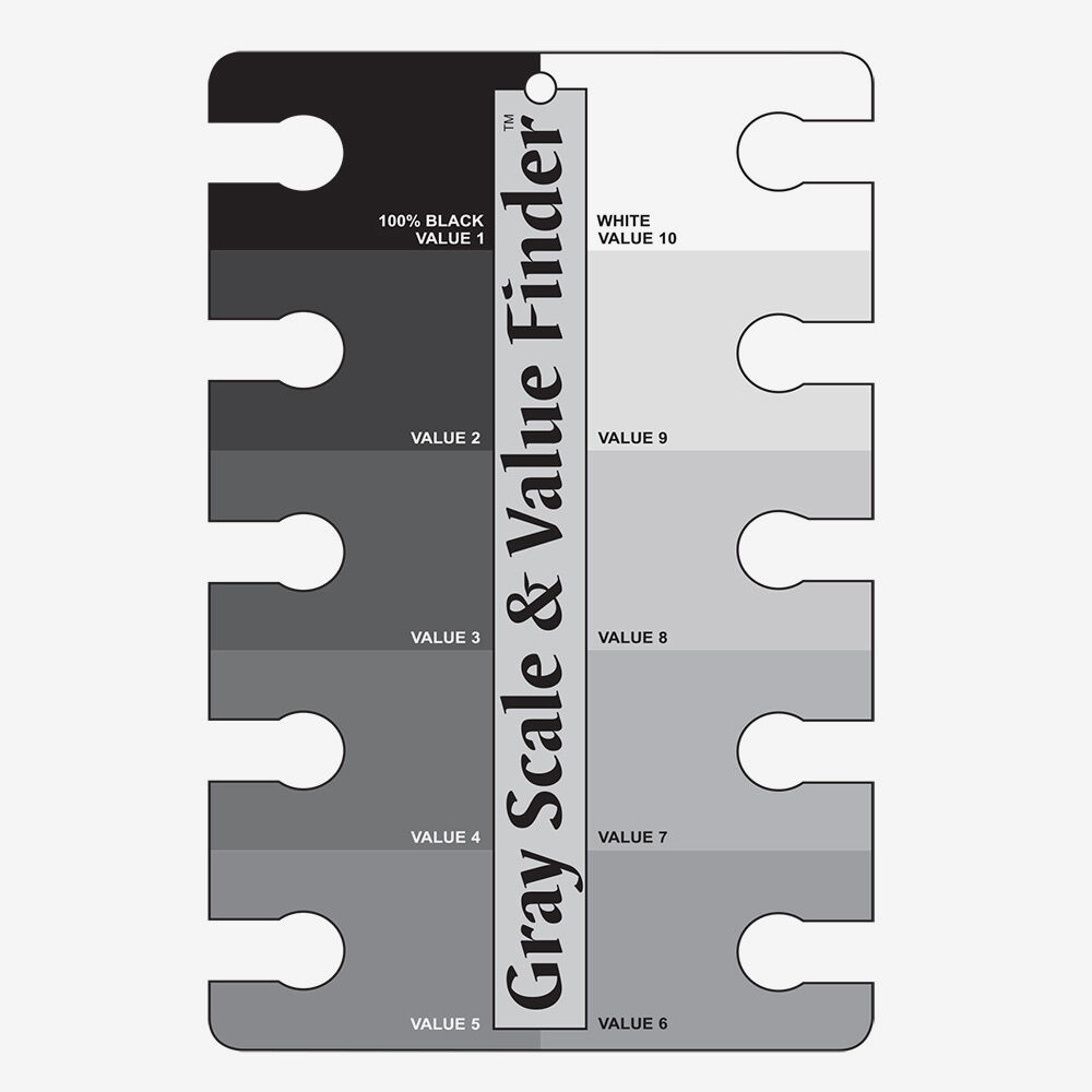 Color Wheel Company : Grey Scale And Value Finder | Jackson's Art
