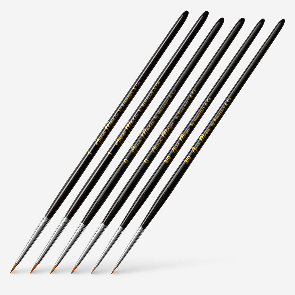 Anna Mason Synthetic Watercolour Brush : Top Up Set Of 6 | Jackson's Art