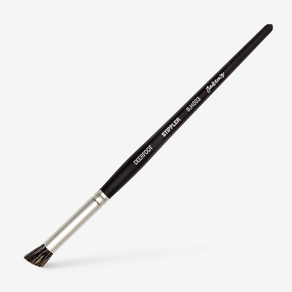 Jackson's : Deerfoot Stippler Brush : No.12 | Jackson's Art
