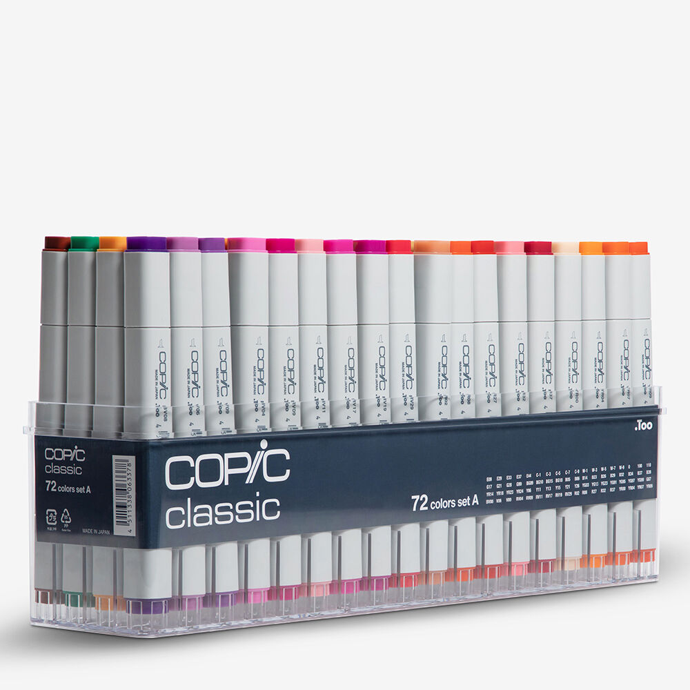 Copic : Marker : Set A : Set Of 72 | Jackson's Art