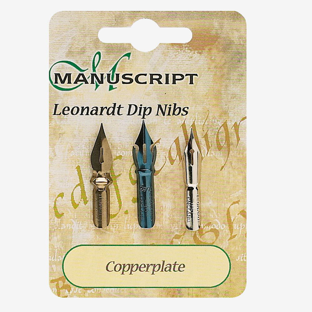 Manuscript : 3 Carded Nibs Copperplate | Jackson's Art
