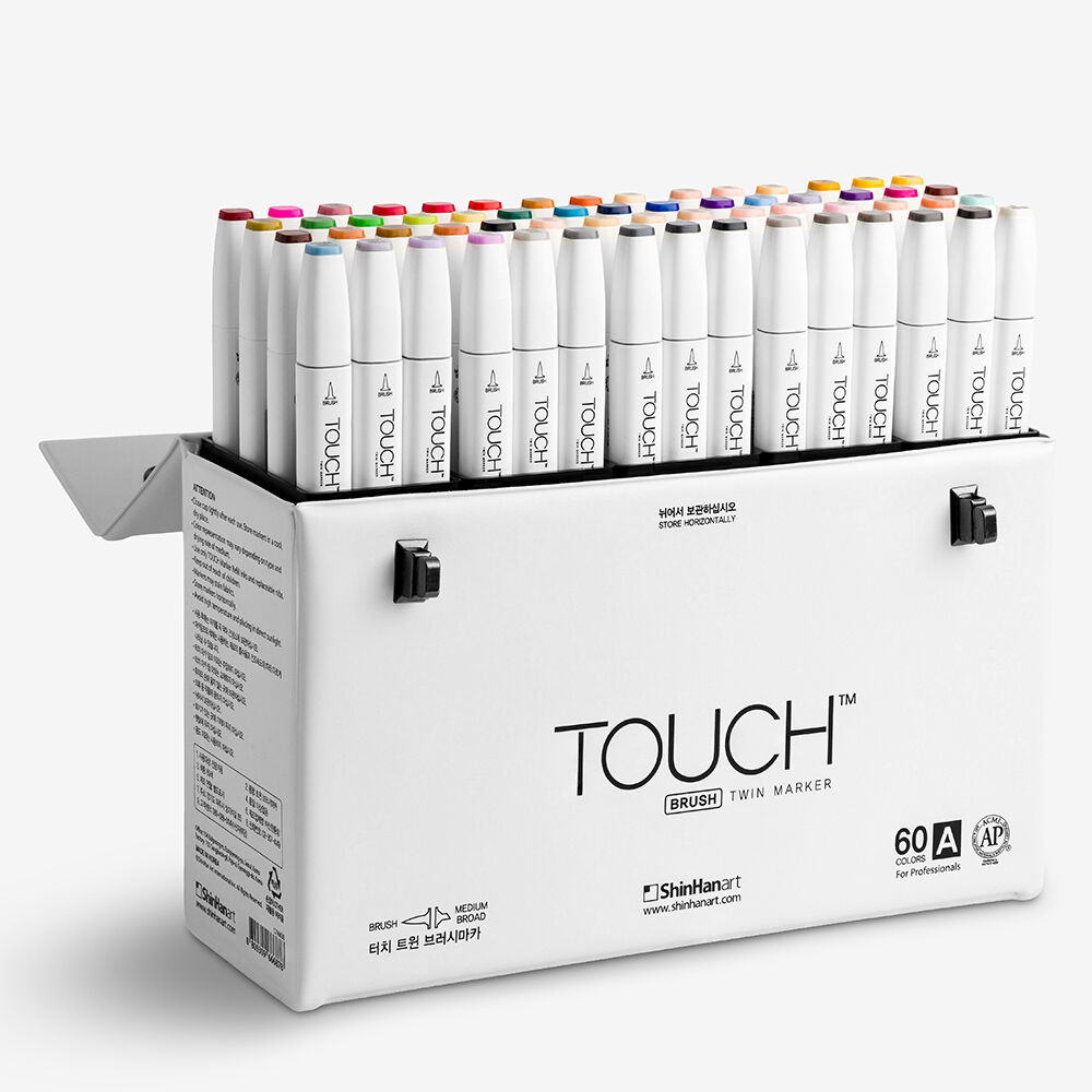 Shinhan : Touch Twin 60 Brush Marker Pen Set : A | Jackson's Art