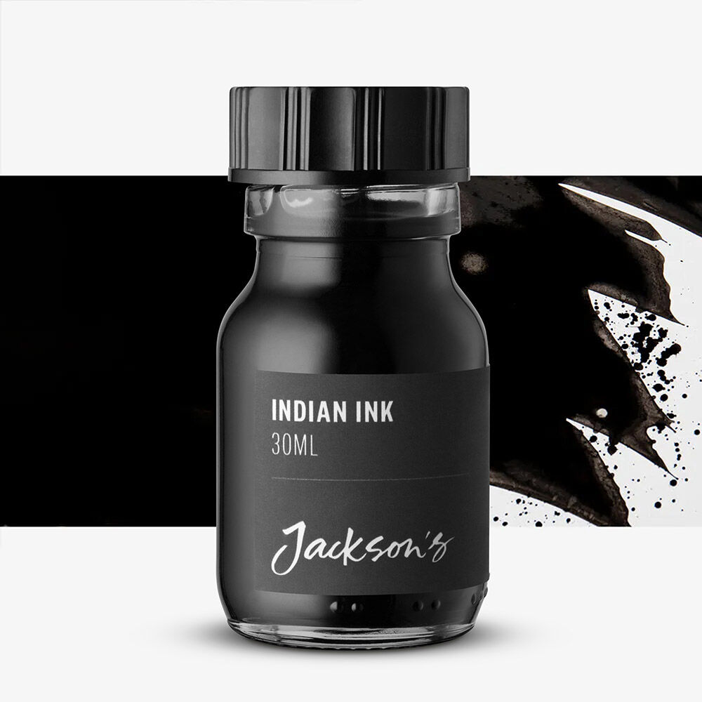 Jackson's : Indian Ink : 30ml : Black | Jackson's Art