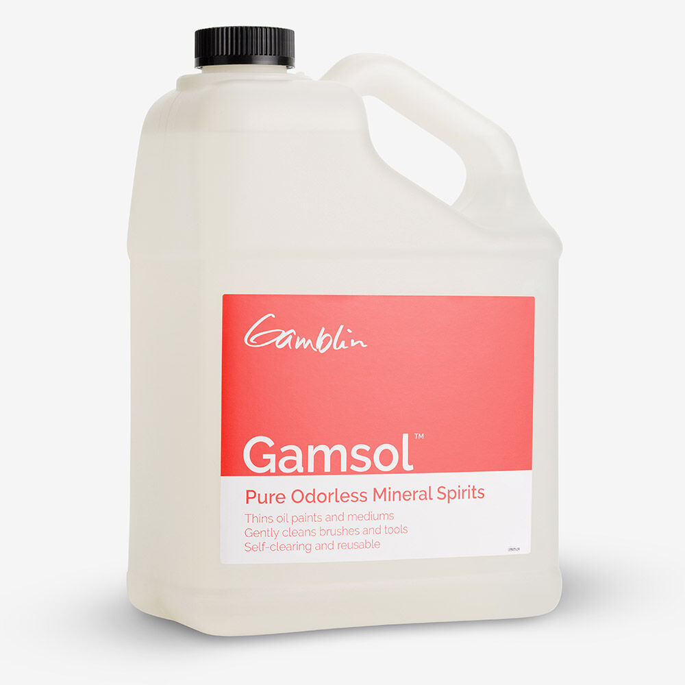 Gamblin : Gamsol Odourless Mineral Spirit : 3780ml | Jackson's Art